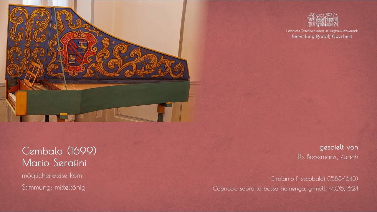 Lot 92: Harpsichord by Mario Serafini ~1699 possibly Rome, Italy - YouTube