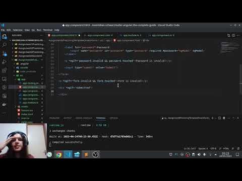 Max's Angular Course: Assignment 6 - Practicing Template Driven Forms - YouTube