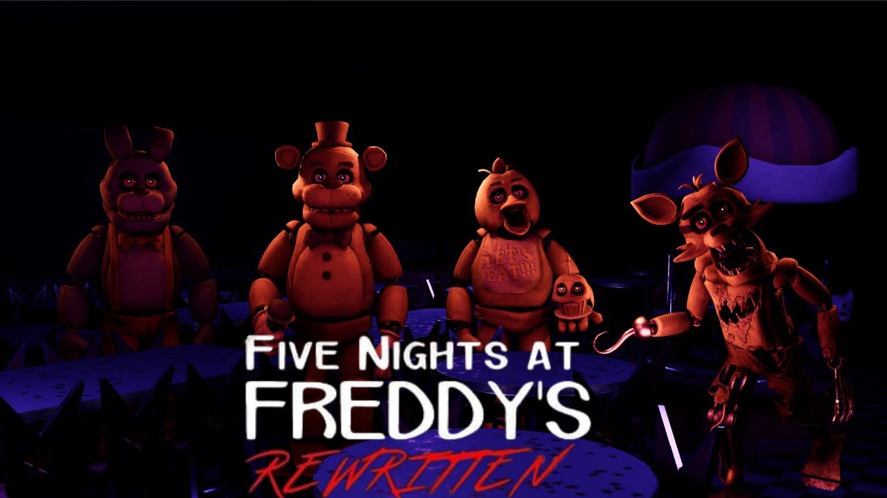 A LEGJOBB FNAF REMAKE? | FNAF 1 -REWRITTEN- | LIVE - YouTube