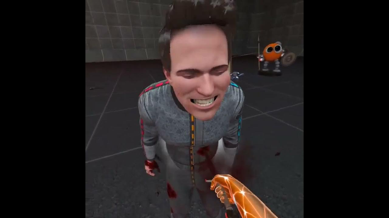 how to make an npc hold a weapon in bonelab - YouTube