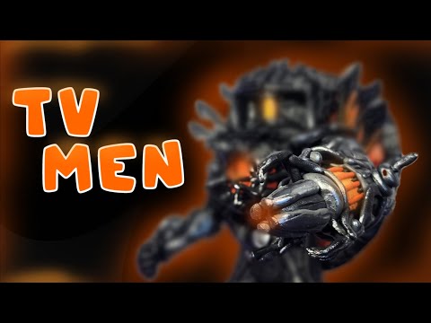 Как слепить ЗАРАЖЁННОГО ТВ МЕНА ТИТАНА из пластилина!!! - ЛЕПИМ ВСЁ 