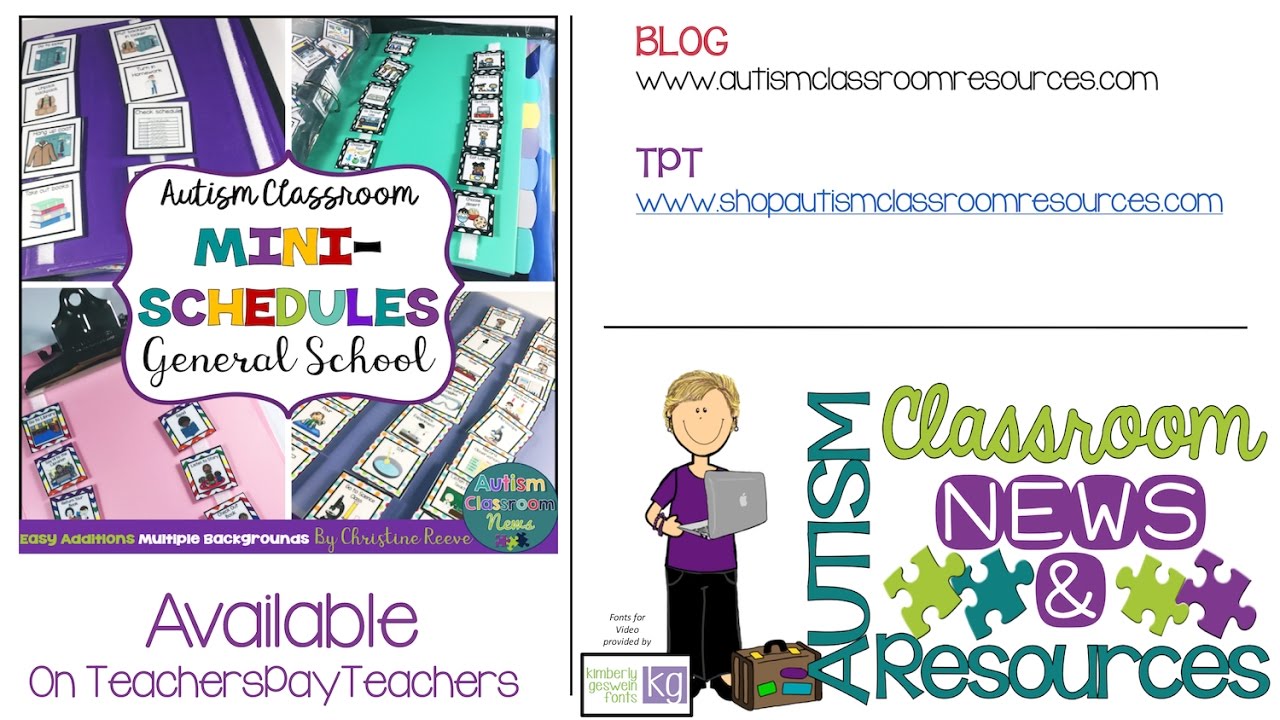 Tutorial for Printing and Adding Visuals to Mini Schedules - YouTube
