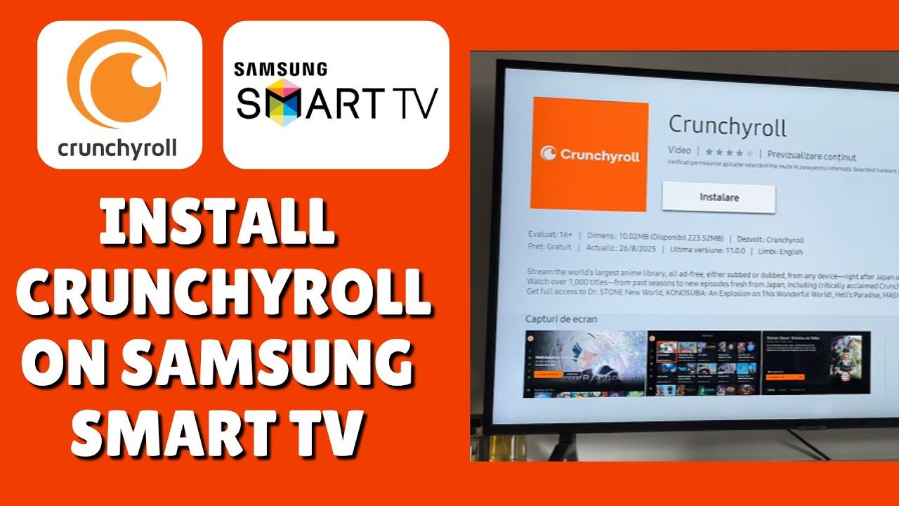 How To Install Crunchyroll On Samsung Smart TV (Download/Get Cruchyroll ...