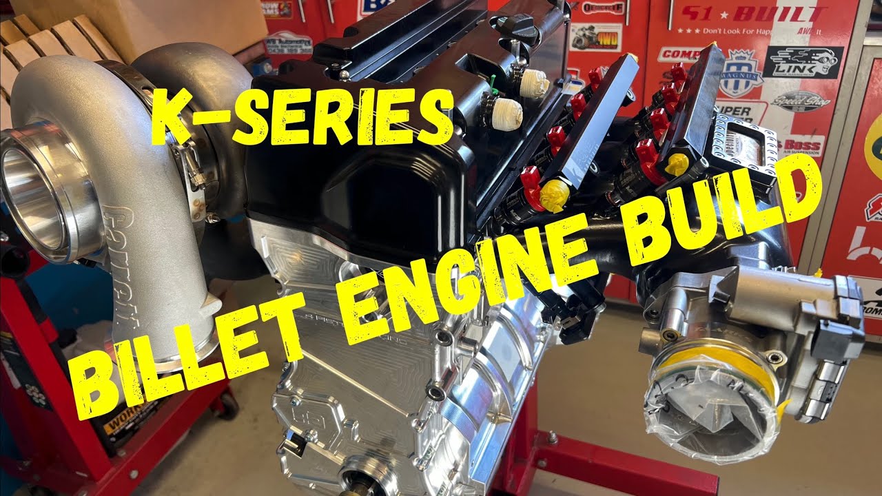 BRAND NEW BILLET K24 - 1500HP BUILD - YouTube