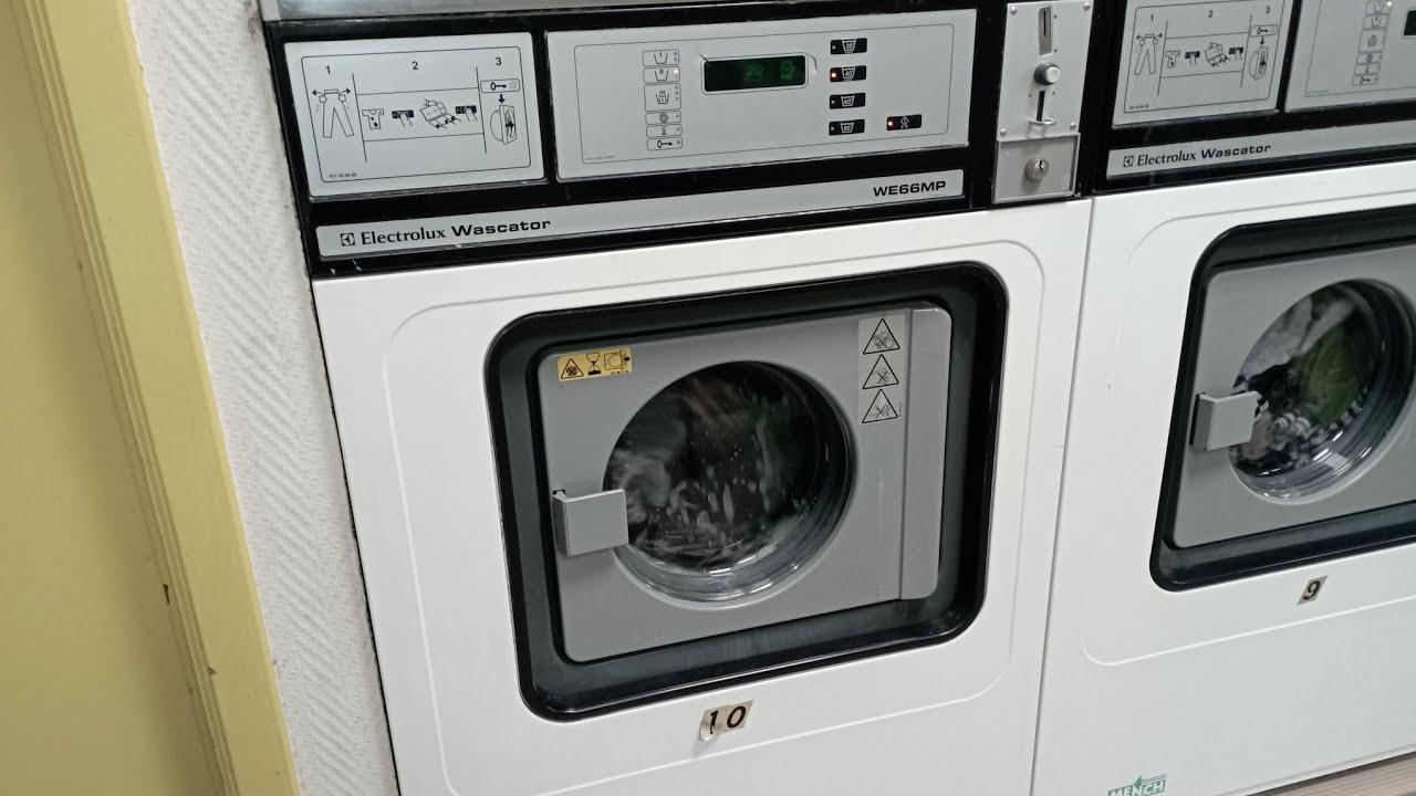 Electrolux wascator WE66MP & electrolux wascator TT300 gas dryer - YouTube