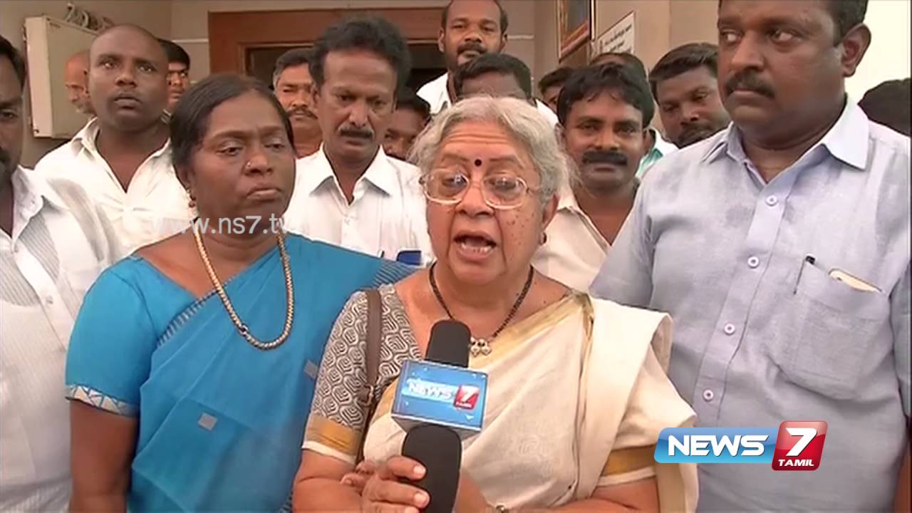 Dr. V. Vasanthi Devi speaks about competing against Jayalalithaa ...