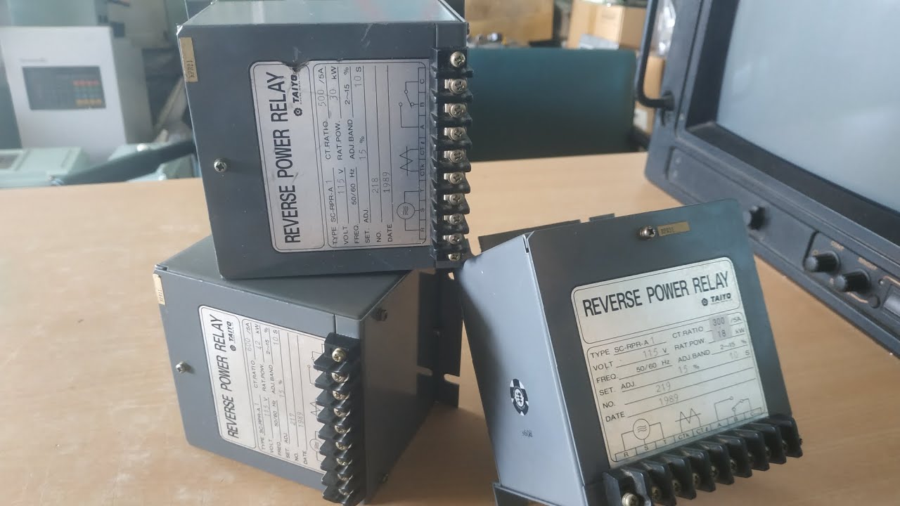 TAIYO REVERSE POWER RELAY SC-RPR-A1 115V 50/60HZ | Super-Tech Marine ...