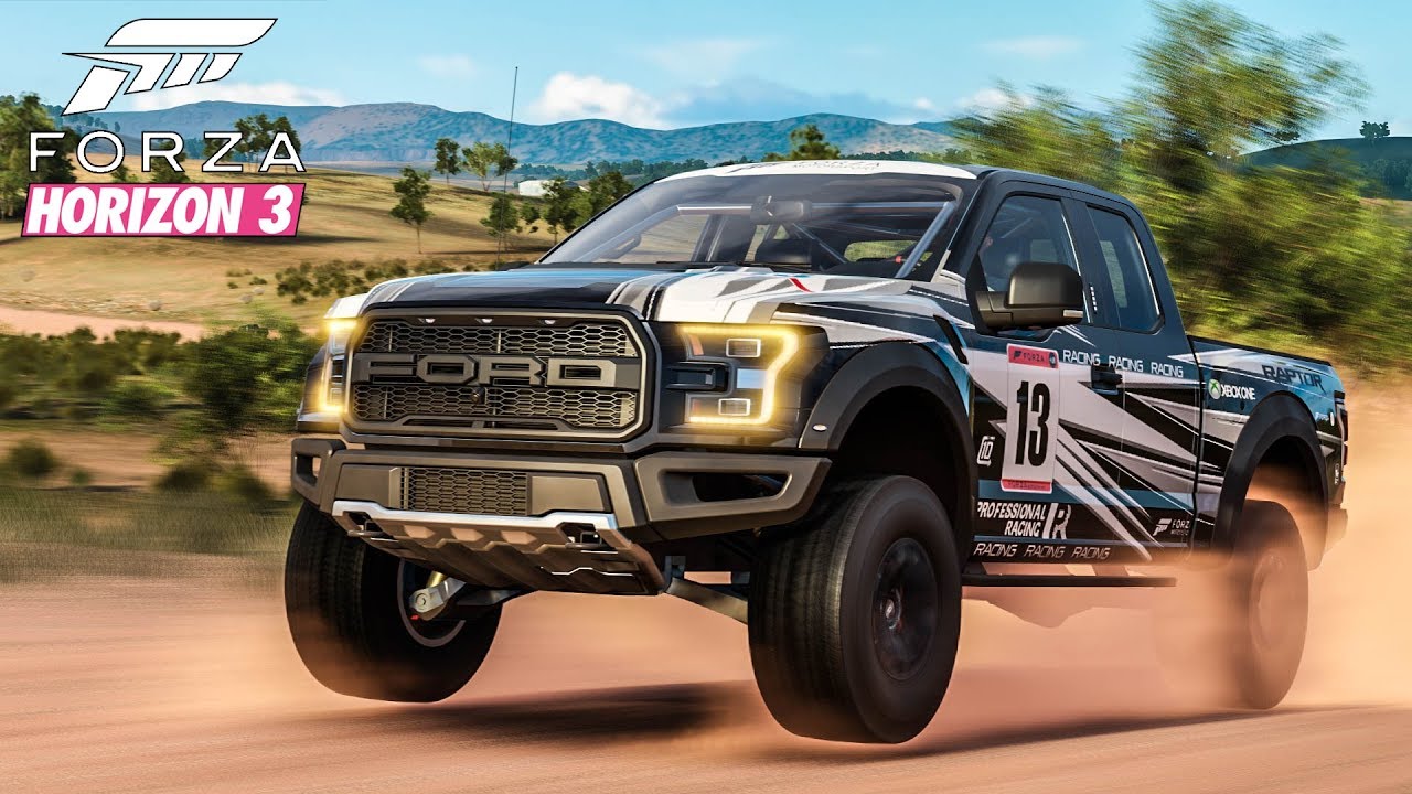 กระบะพันธุ์แกร่ง#9 (Ford F-150 Raptor 2017 Forza Horizon 3) - YouTube