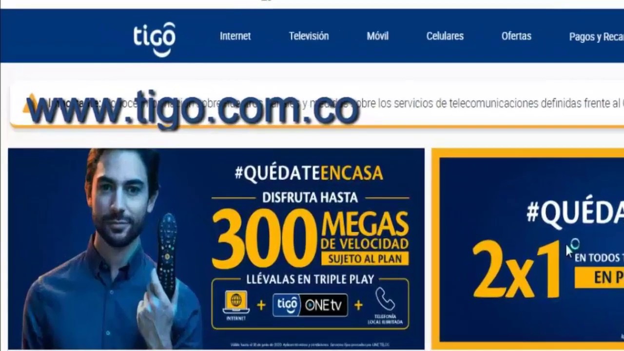 Como comprar paquete en Linea por la pagina TIGO - YouTube