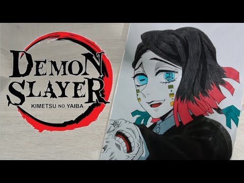 ART : Drawing ENMU (kimetsu no yaiba) [ By MYP ] - YouTube