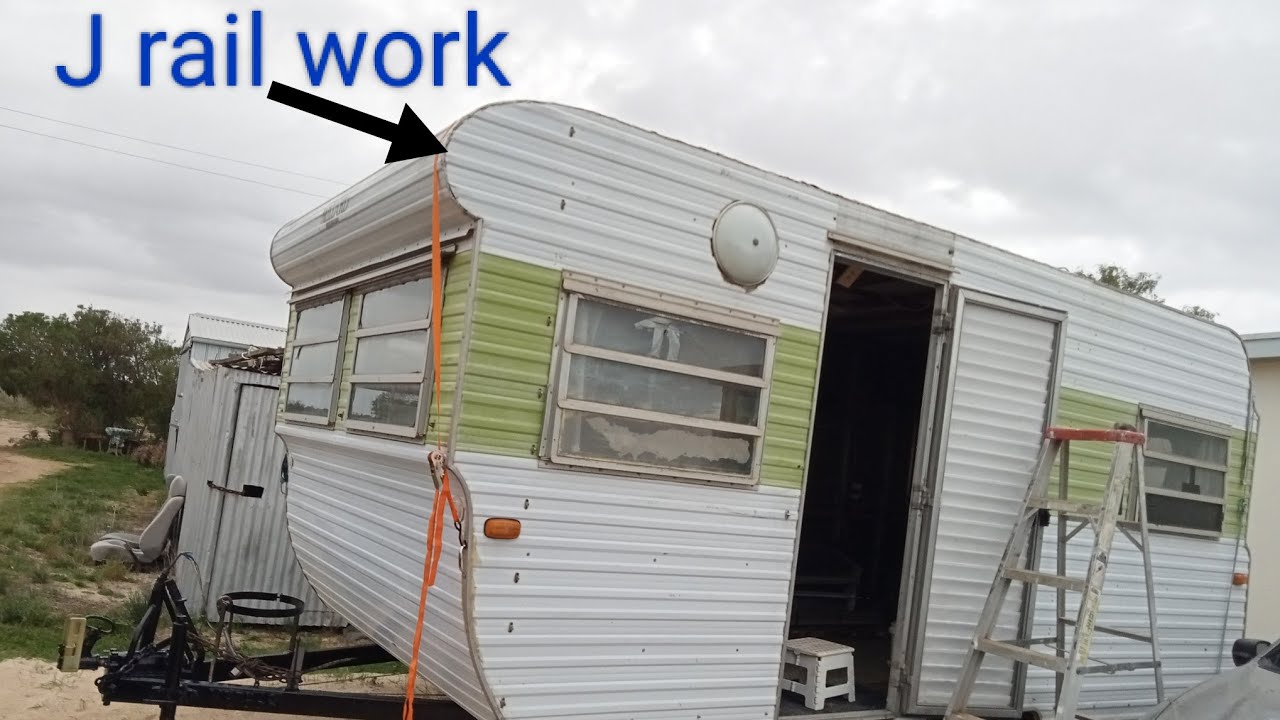 1977 Millard caravan J rail work - YouTube
