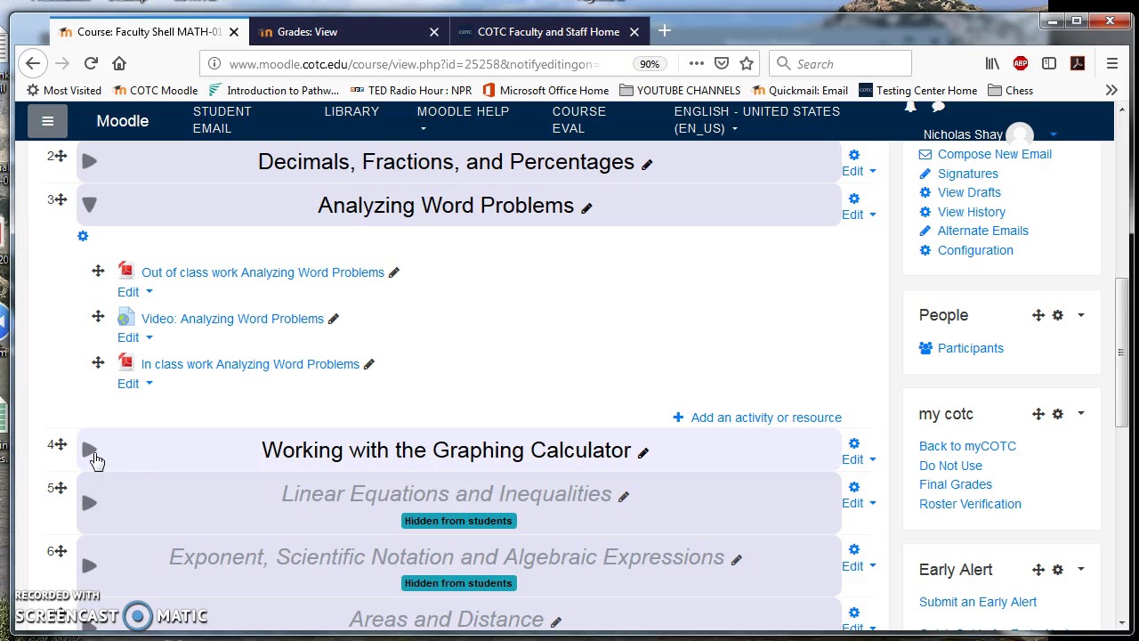 Information for how to open MATH-013 folders - YouTube