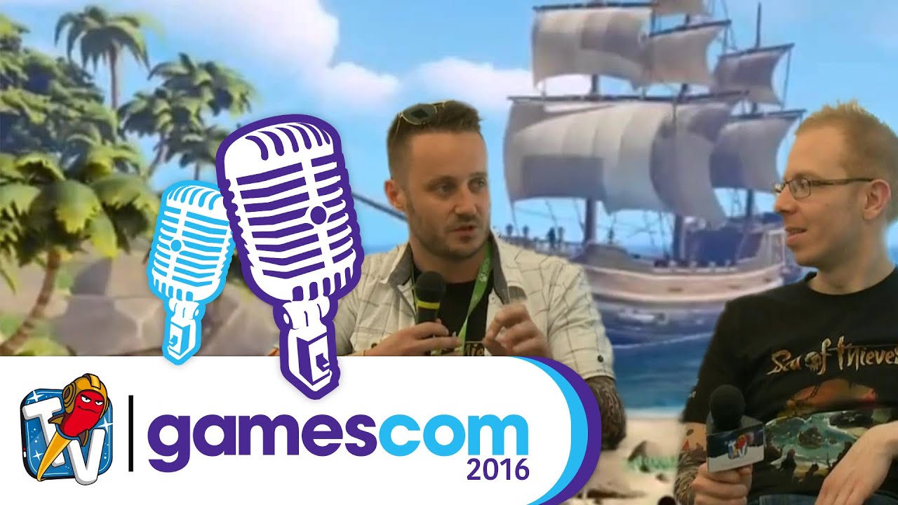 gamescom 2016 | Sea Of Thieves - Interview: Fabian spricht mit Joe ...