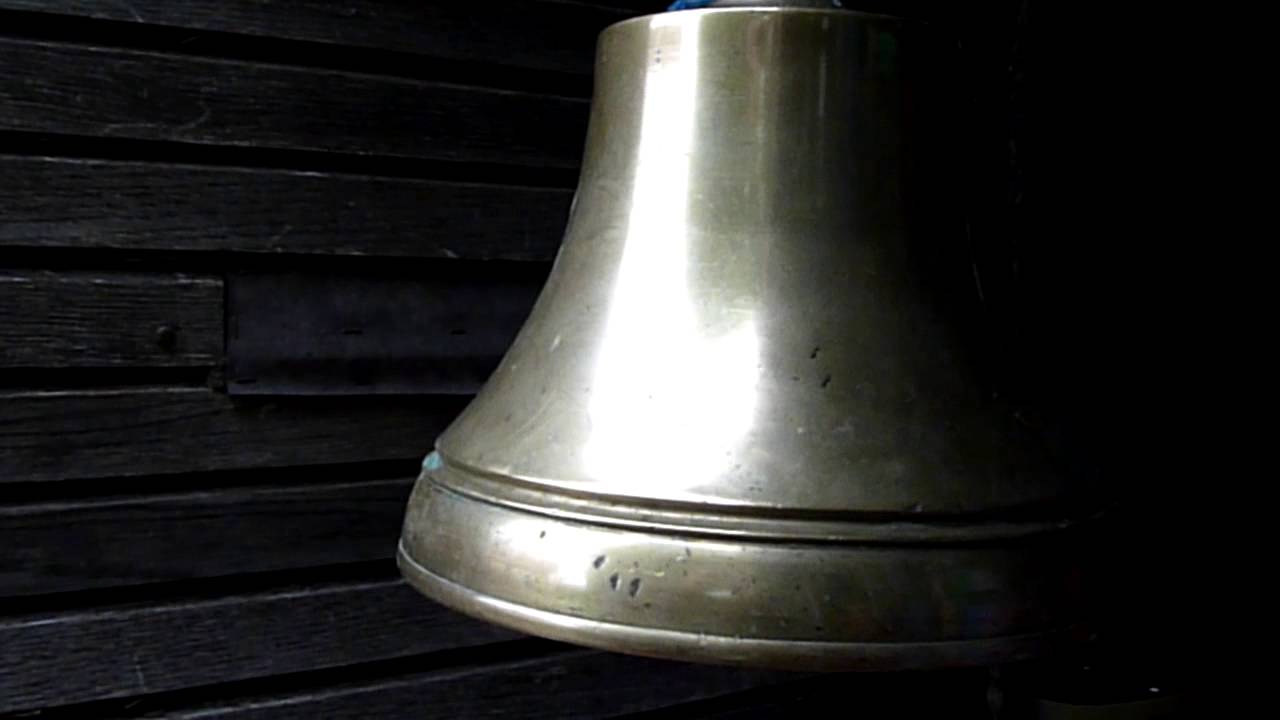 Large bell with unusually high pitch. - YouTube