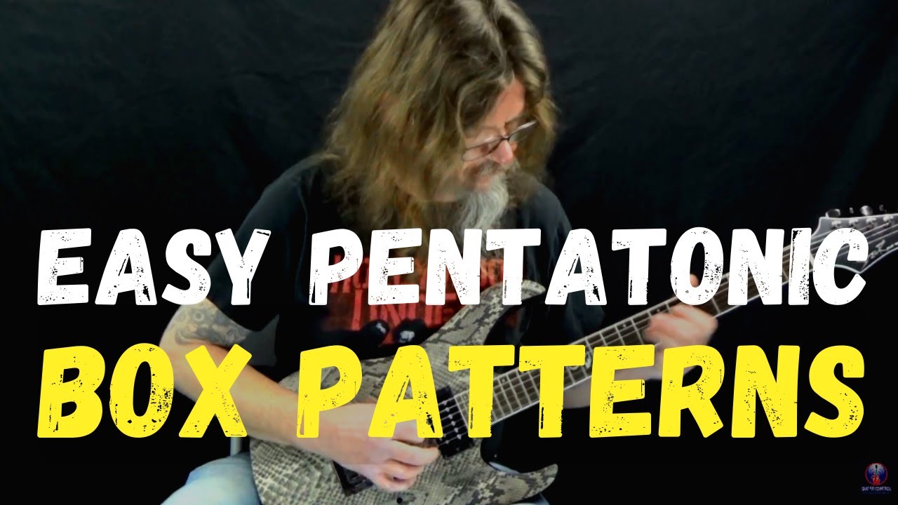 Fun & Easy Pentatonic Box Pattern Sequences - YouTube