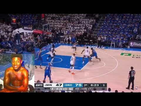 Reacting to #1 THUNDER at #6 TIMBERWOLVES | FULL GAME 5 HIGHLIGHTS | May 28, 2025 Reaction ...