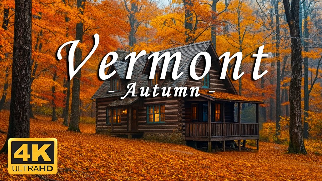 🍂Vermont 4K - Most Beautiful Autumn Video in Vermont in 4K UHD🍂 - YouTube