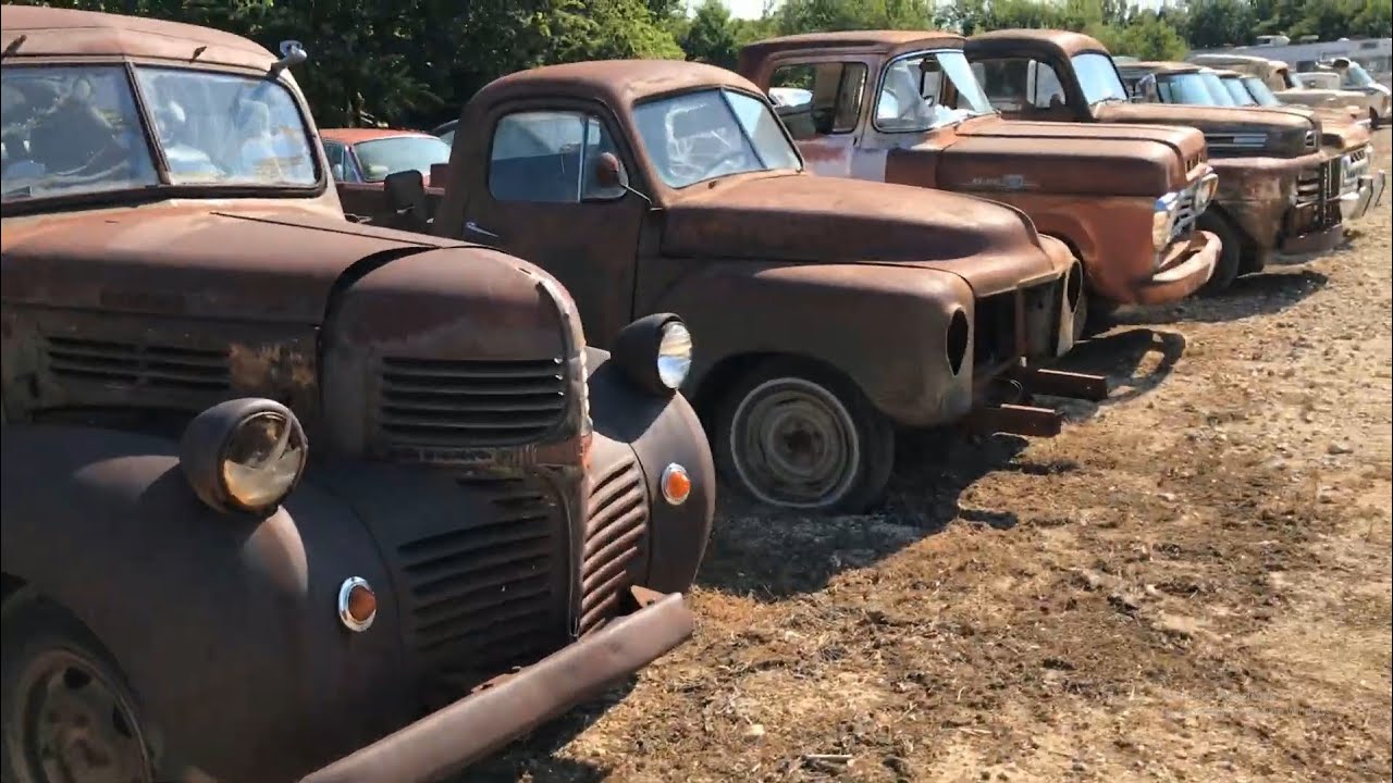 Huge Collection of Abandoned Classic Cars | Over +500 Classic & Rare ...