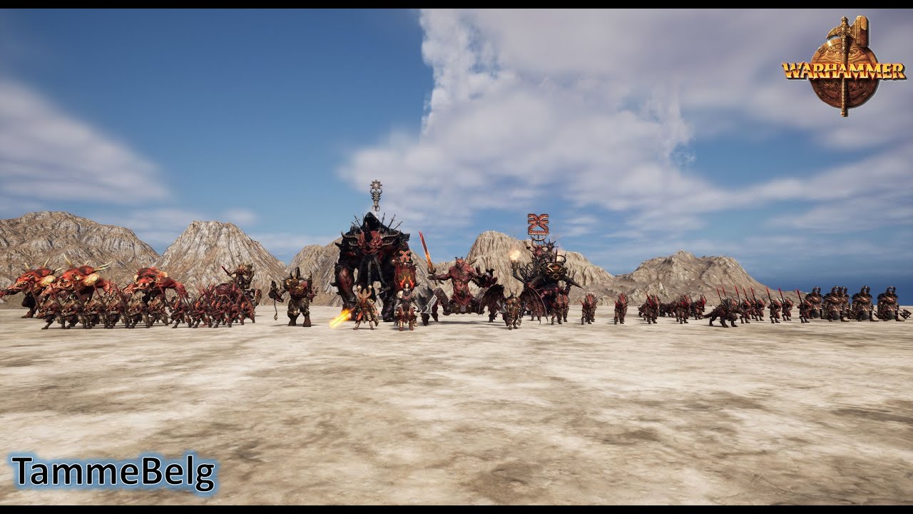 Warhammer: Khorne unit roster (so far) - YouTube