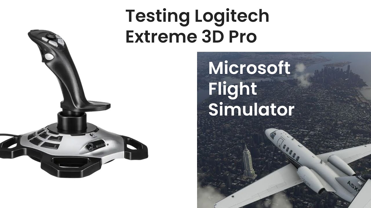 Logitech Extreme 3D Pro Joystick || Review || Test || # ...