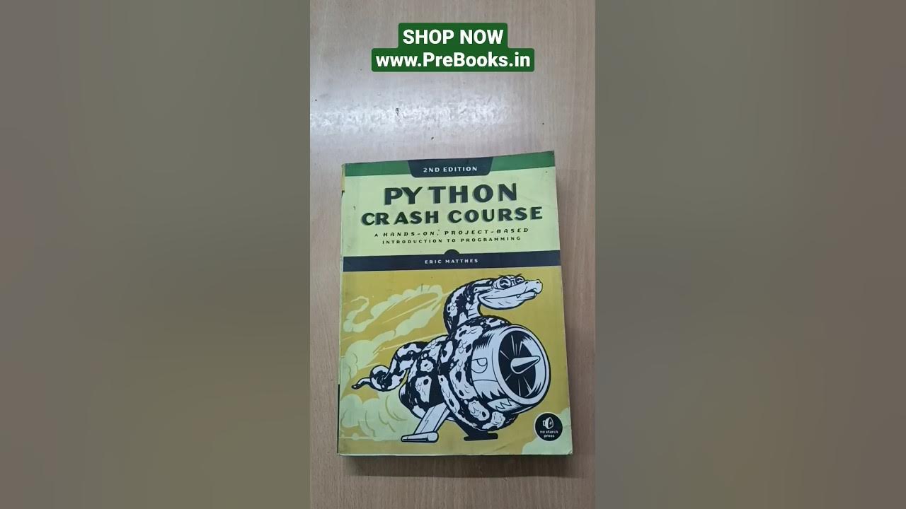 Python Crash Course 2nd Edition By Eric Matthes Shop Now Viral Shorts
