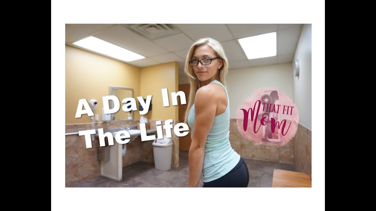 A Simple Day In The Life Of That Fit Mom | Back Workout - YouTube