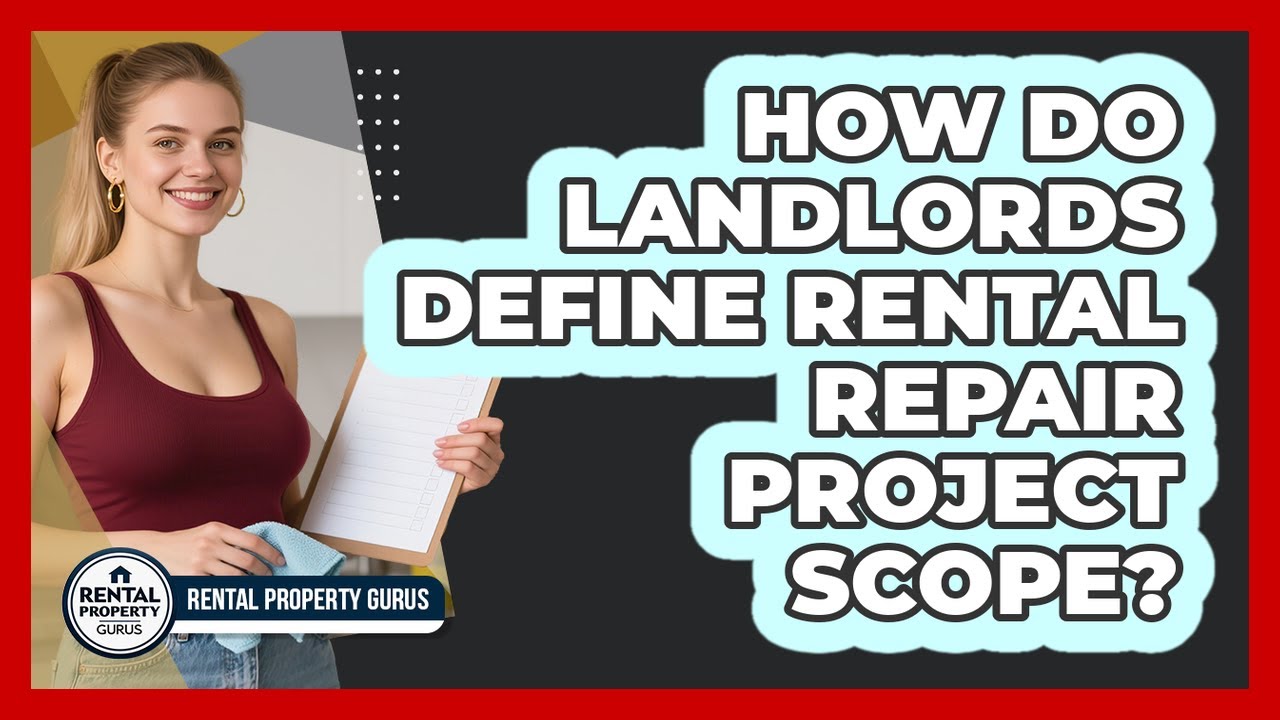 How Do Landlords Define Rental Repair Project Scope? - YouTube