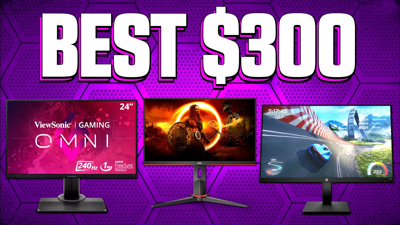 Best Gaming Monitor Under $300! 🖥️TOP Budget 144/165 Hz Gaming Monitors ...
