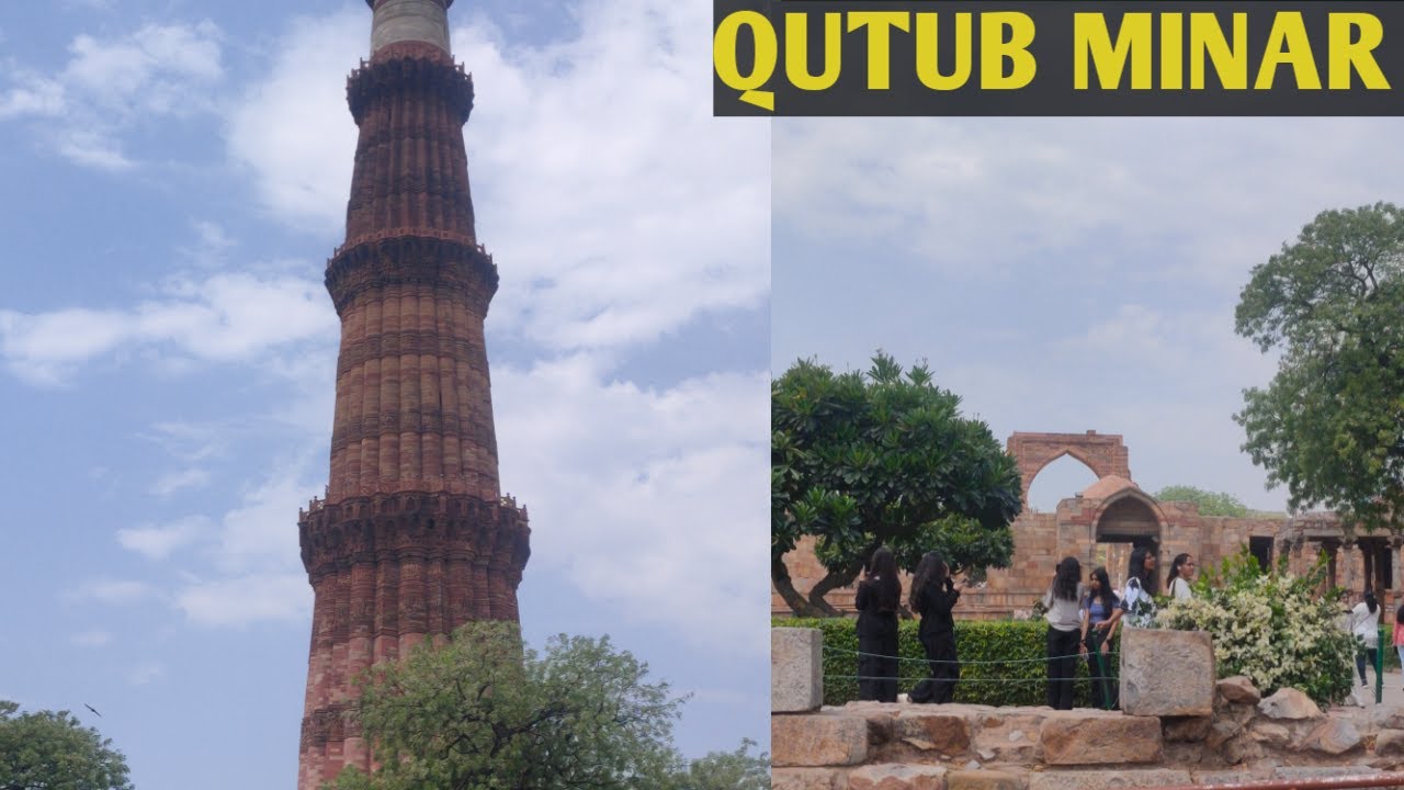 Qutub Minar !! The Tallest Structure of India !! Mehrauli !! Delhi ...