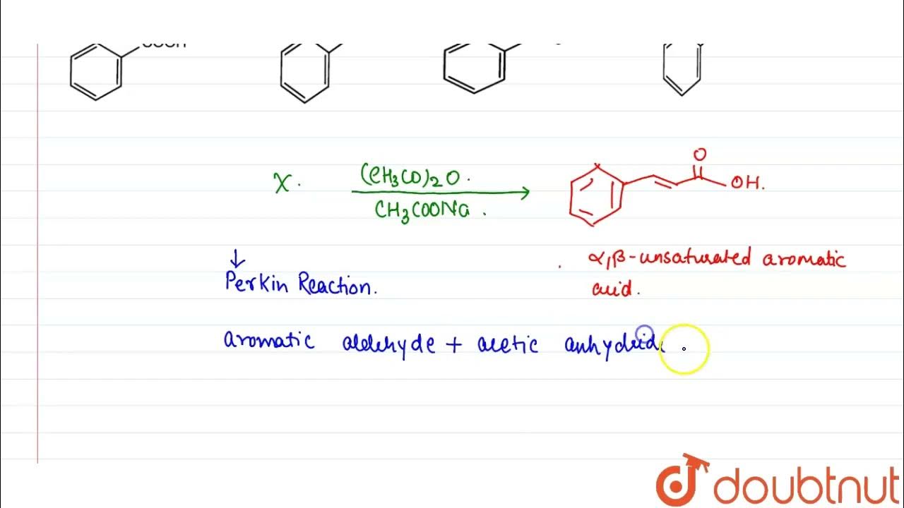 The reactant ( X) in the reaction, ( X) underset( (CH_(3)CO)_(2)O) overset(CH_(3)COONa)(rarr) Ci ...