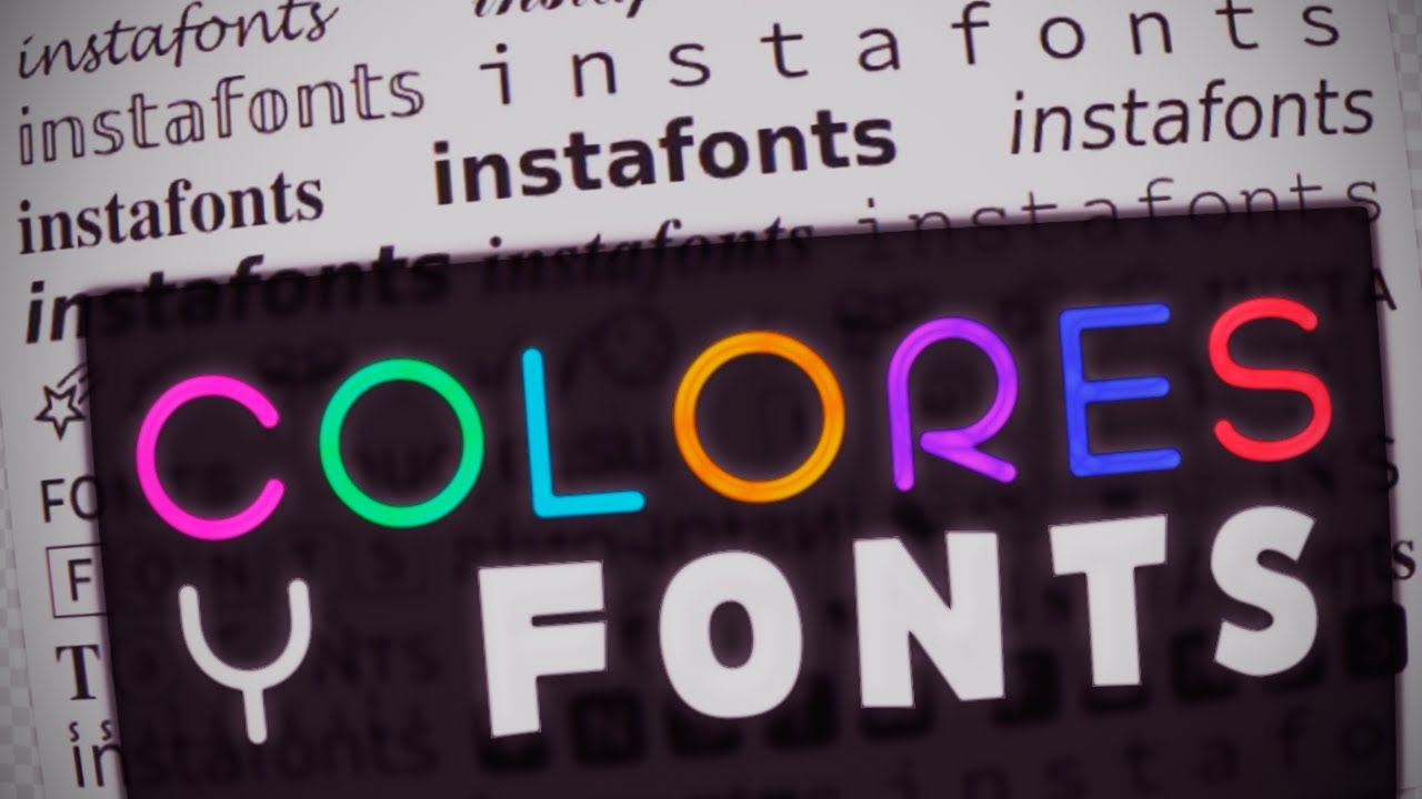 UTILIZA BIEN LOS COLORES ️ Y LAS FONTS/FUENTES ️ EN TUS EDICIONES 🖌 ...