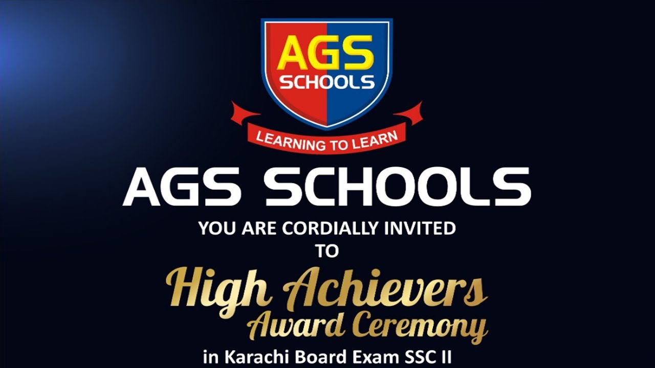 AGS Schools Metric Result Achievement Award 2023 to 2024 - YouTube