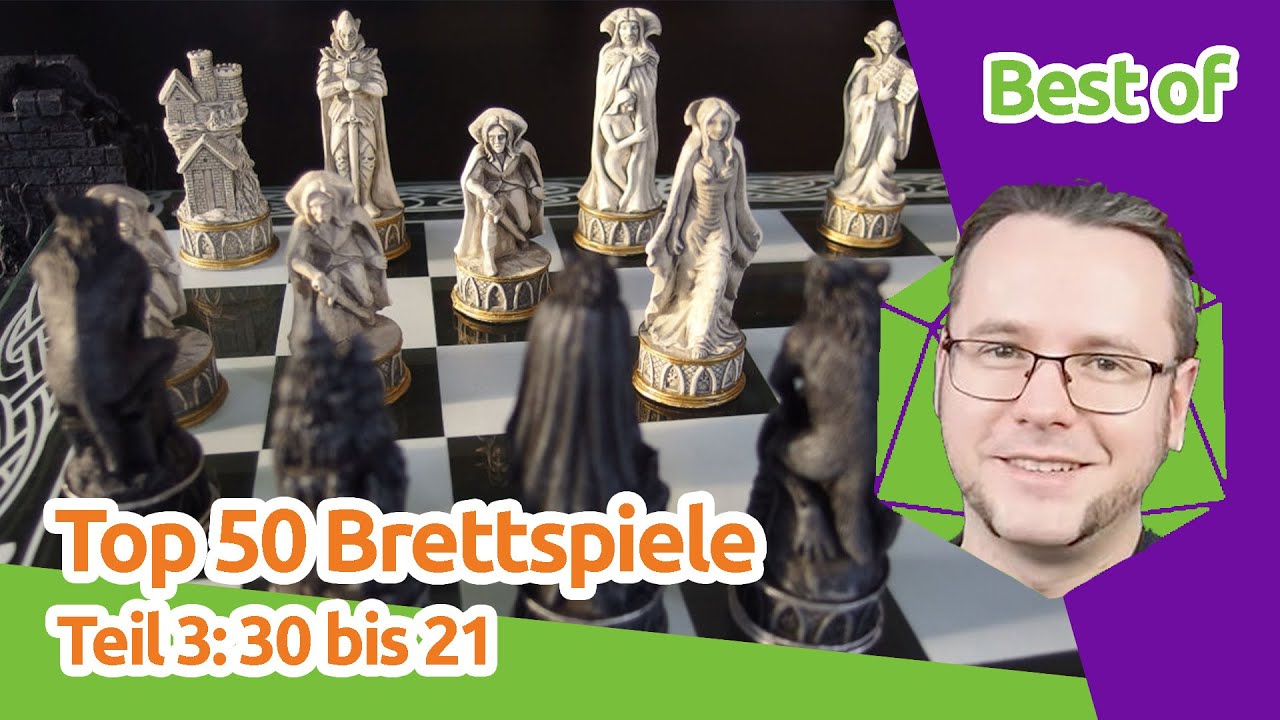Top 50: Die besten Brettspiele aller Zeiten (Stand 2025) - Teil 3: #30 ...