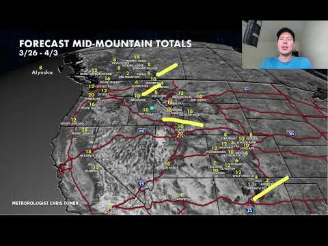 Bergwetterbericht vom 26.03., Meteorologe Chris Tomer