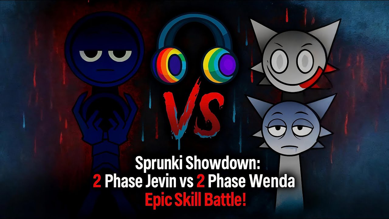 🔥 2 Phase Jevin vs 2 Phase Wenda | The Most Intense Sprunki Match Ever ...