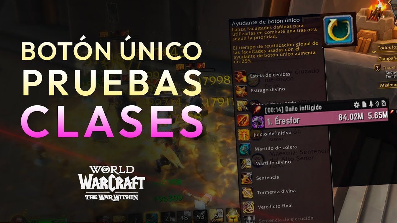 PROBAMOS el BOTÓN ÚNICO con DETAILS - World of Warcraft The War Within ...