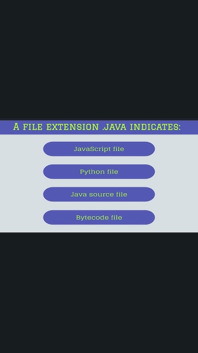 Q A file extension java indicates? #quiz #windows #sarkarunaukari # ...