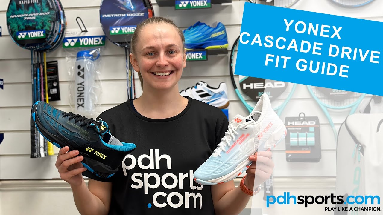 Yonex Cascade Drive Fit guide by pdhsports.com - YouTube