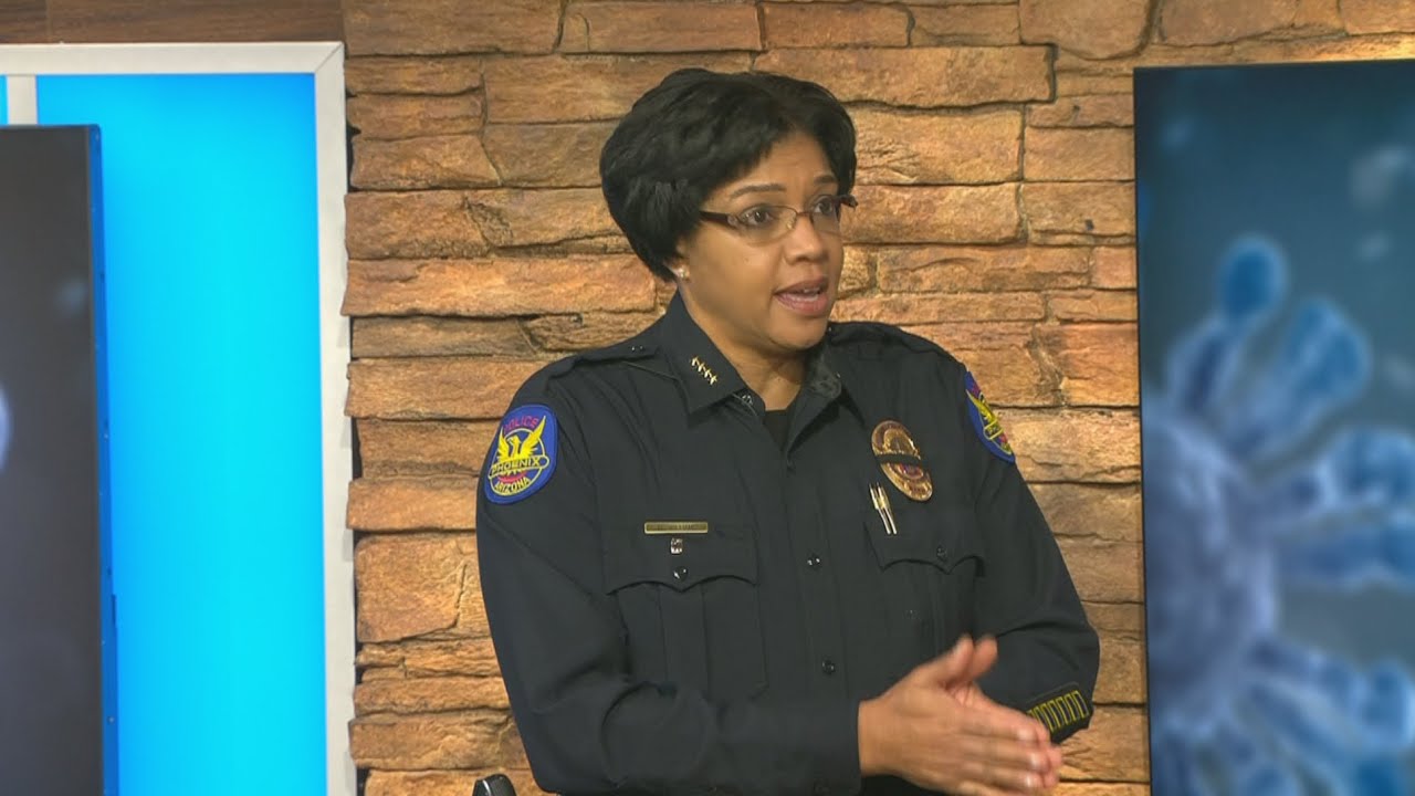 Phoenix Police Chief Jeri Williams explains how stay-at-home-order will ...