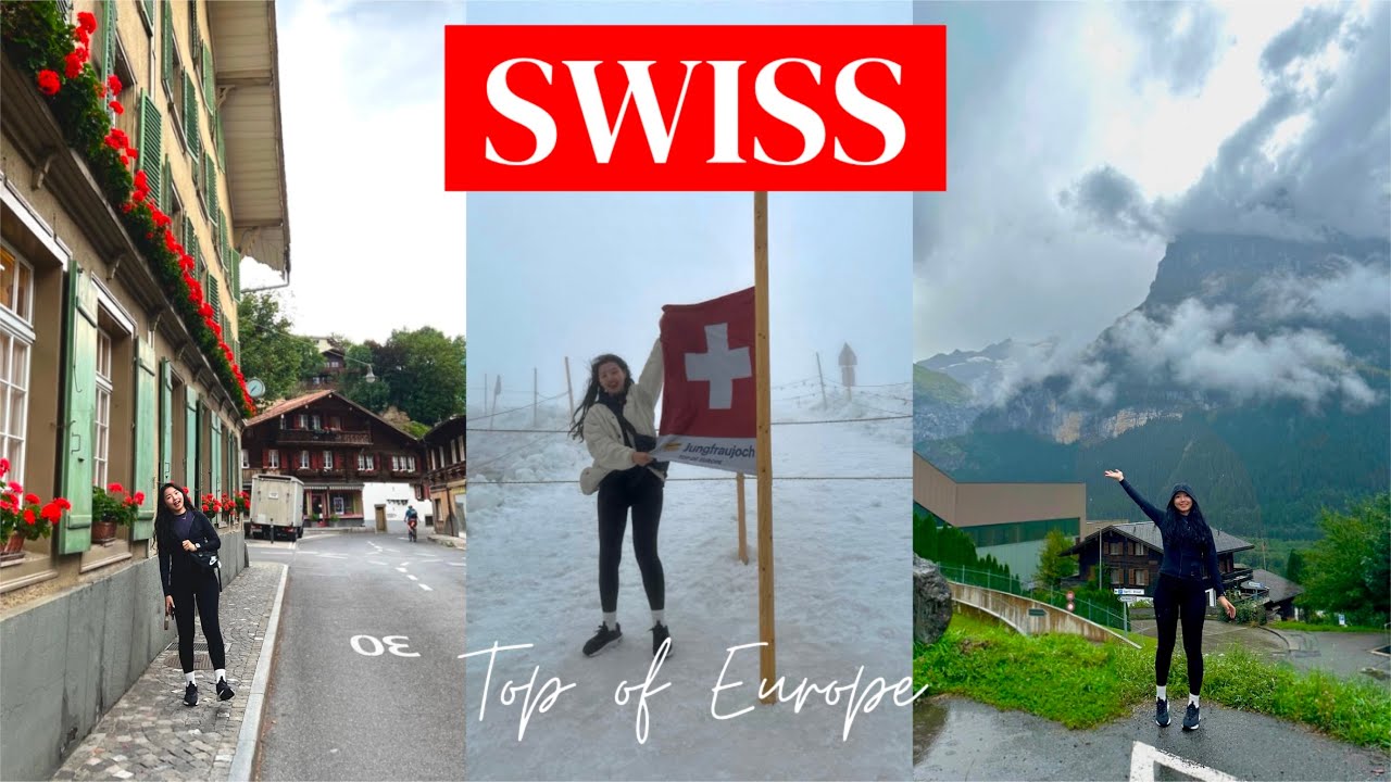 드디어 간다 유럽의 최정상 융프라우 근데 올라가니 비가 온다구🏔️🇨🇭ㅣ융프라우 기념품 꿀팁 ㅣ아이거익스프레스ㅣ알프스ㅣ