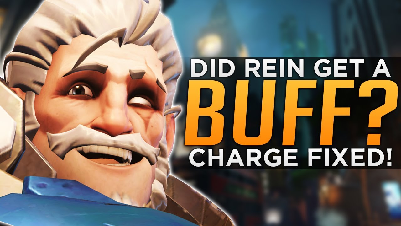 Overwatch: Reinhardt BUFFED!? - How The NEW CHARGE Works! - YouTube