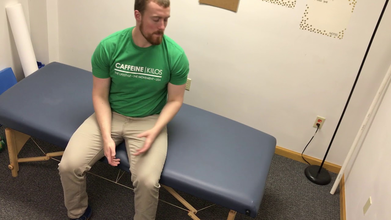 Scap Angel Exercise - YouTube