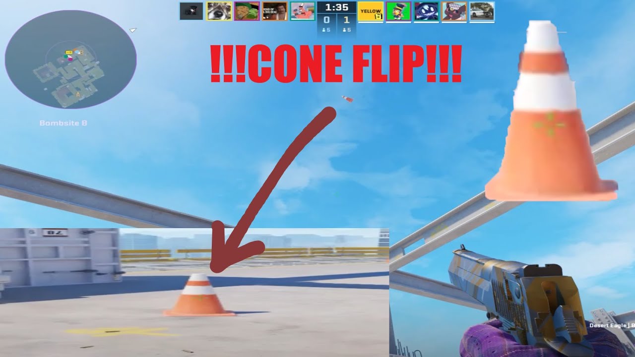 insane cone flip cs2 - YouTube