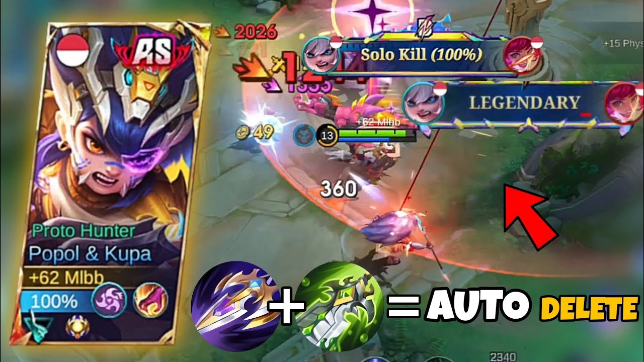 NEW META POPOL KUPA IN MOBILE LEGENDS FOR SOLO RANK GAME!! POPOL KUPA ...