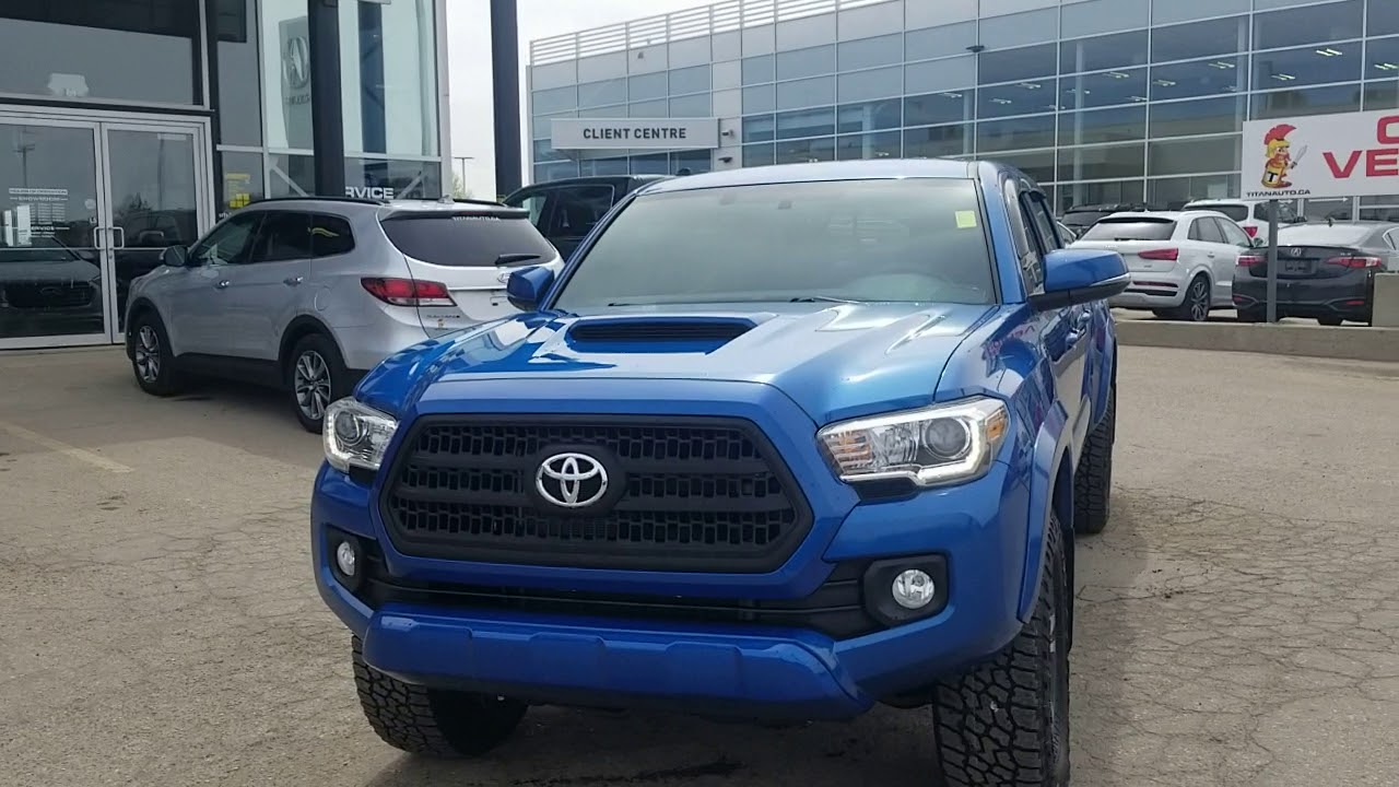 2017 Toyota Tacoma TRD randy@titanauto.ca - YouTube