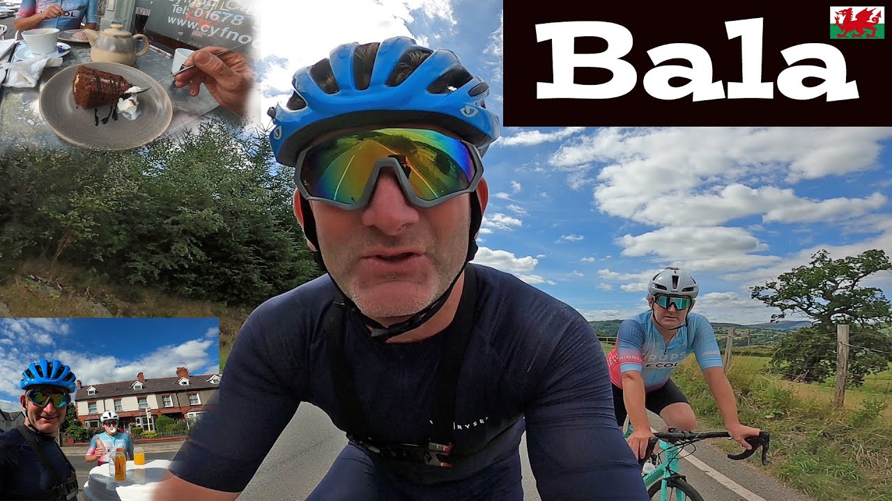 Cycling to the Y Cyfnod cafe & Bistro in Bala. I'm a cyclist and I live ...