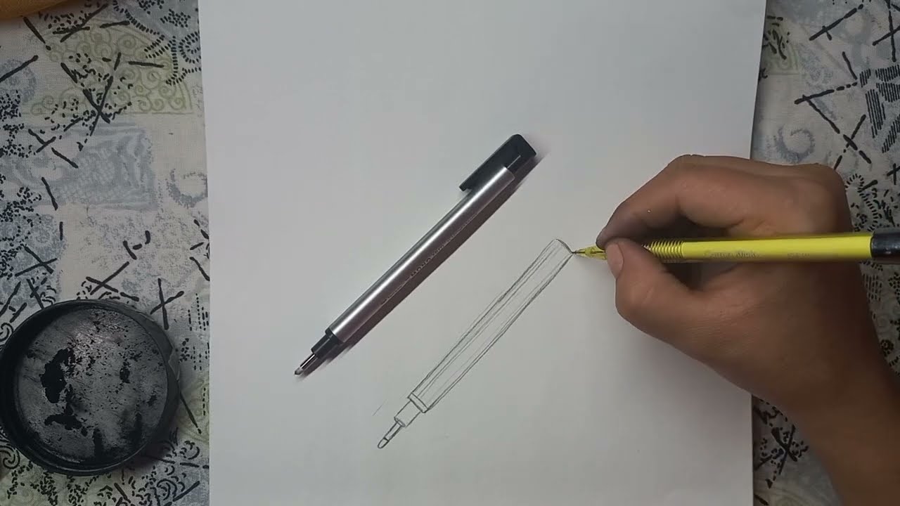 Stiill life drawing. Pencil mono zero eraser drawing. - YouTube