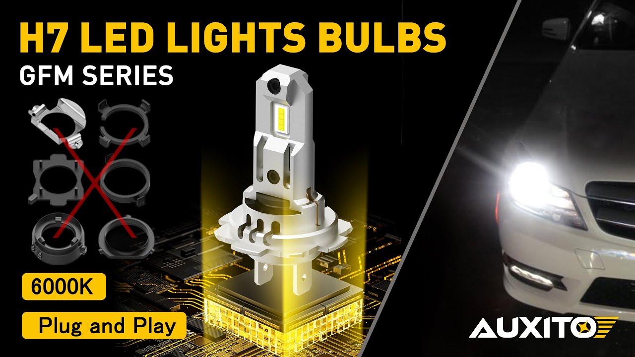 AUXITO GFM Series H7 With Great Brightness, Small size, Longevity & No ...