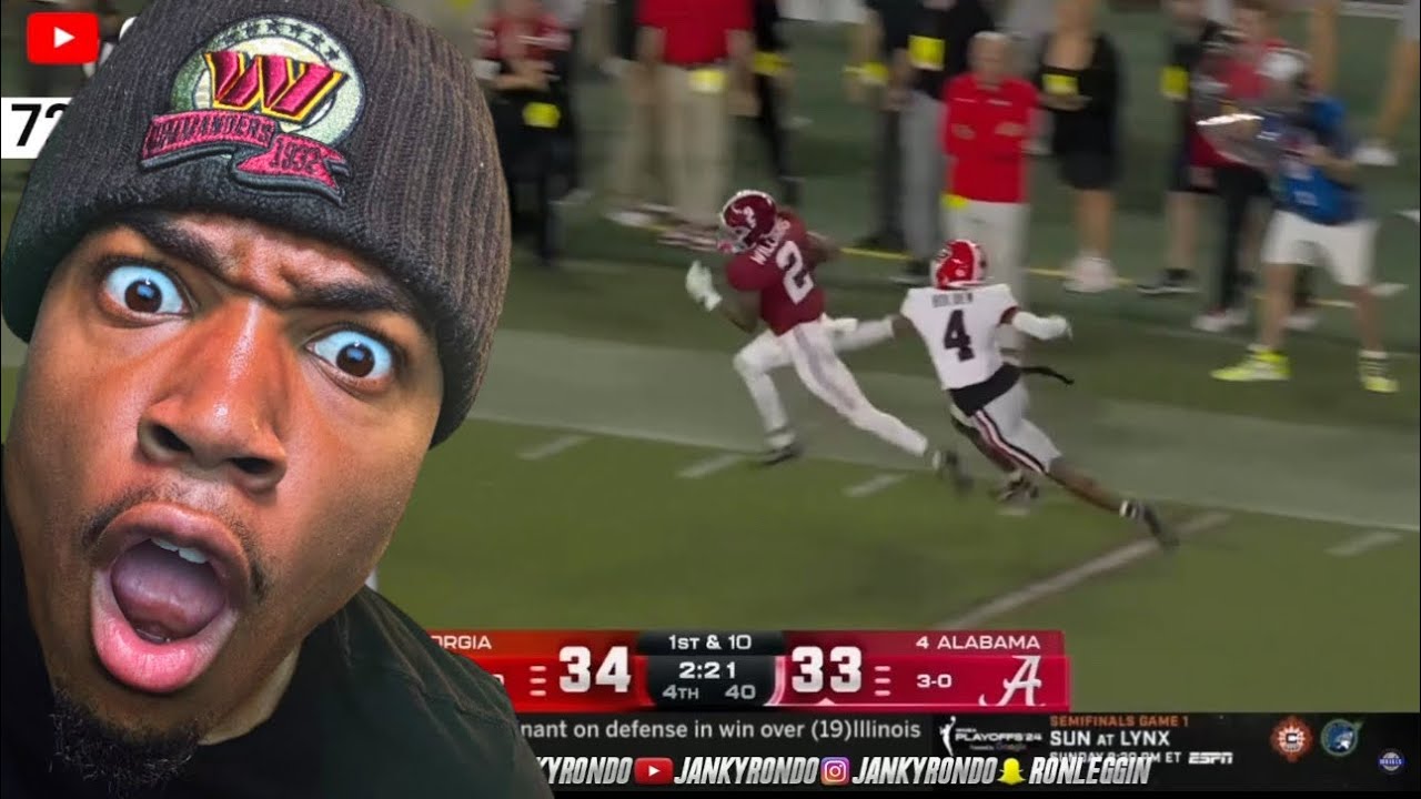THIS GAME! #2 Georgia v #4 Alabama (GAME OF THE YEAR) | Full Game ...
