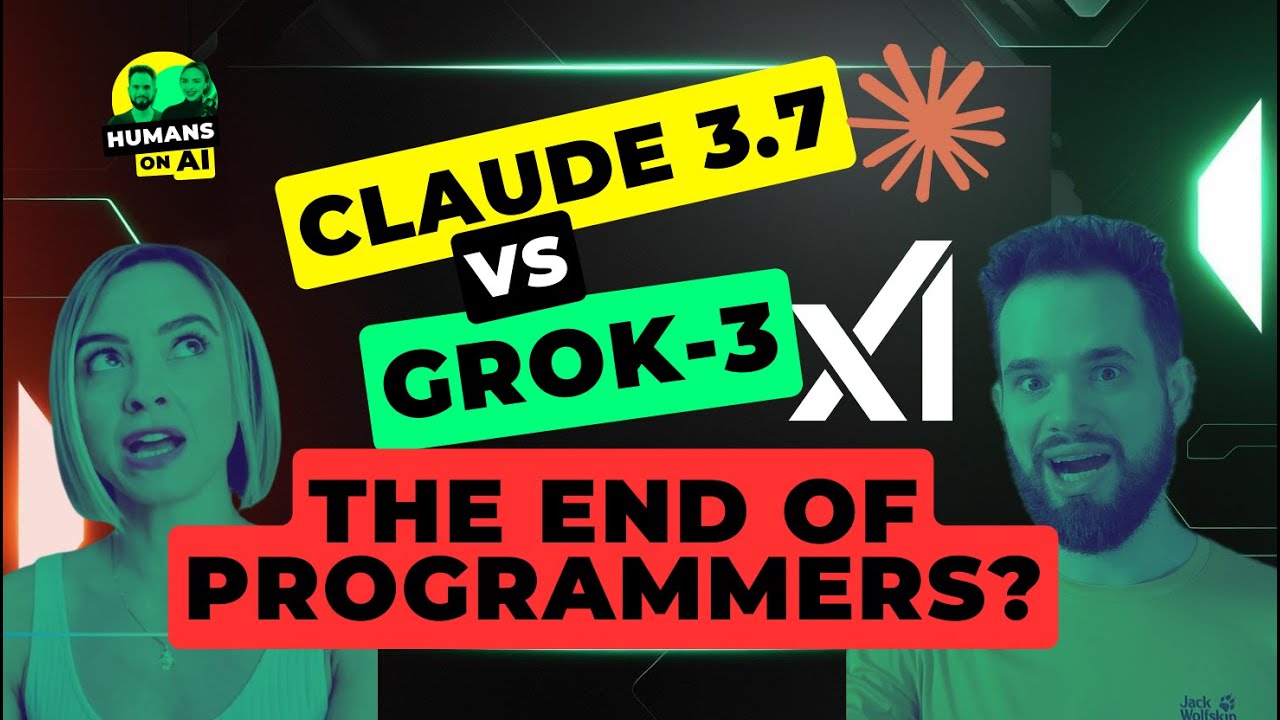 🤖 We Check Which AI Is Better For Coding | Claude 3.7 vs. Grok-3 | AI Practical News - YouTube